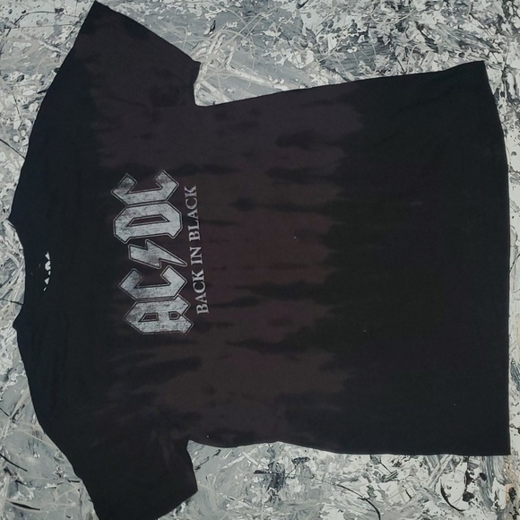 AC/DC | Shirts | Acdc Mens Distressed Graphic Tee | Poshmark